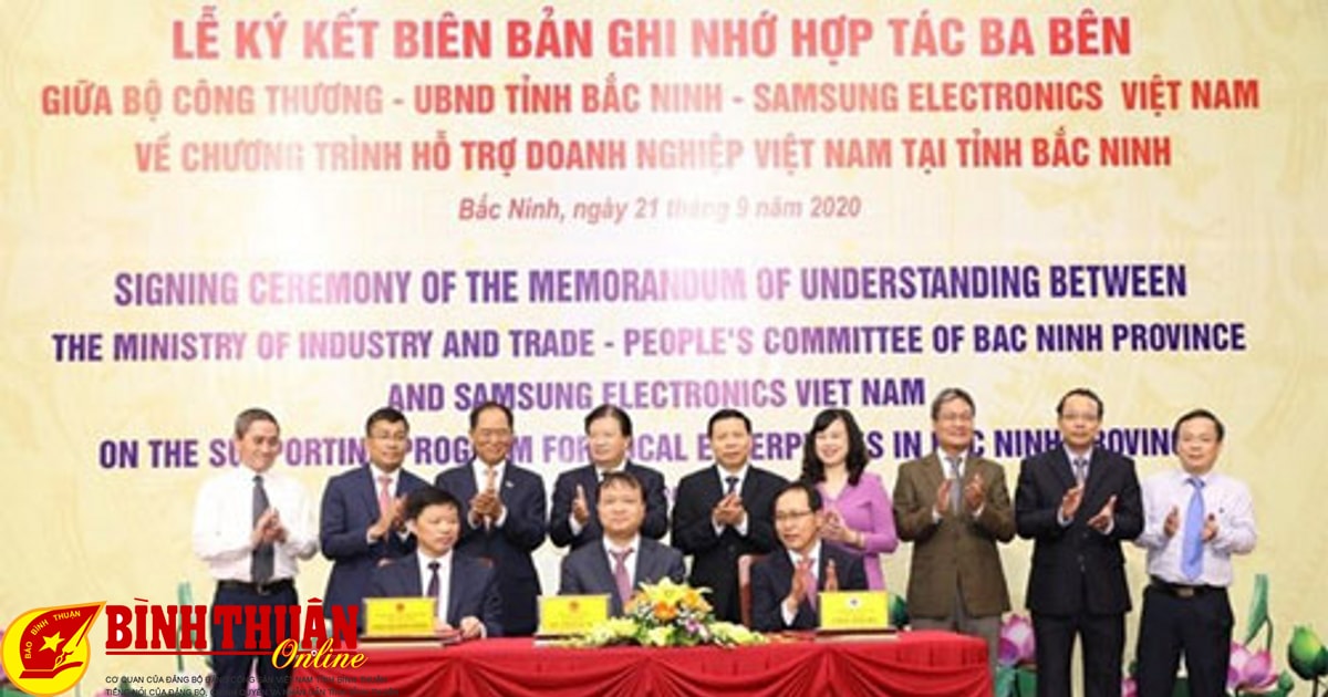 Tripartite cooperation programme to boost supporting industry